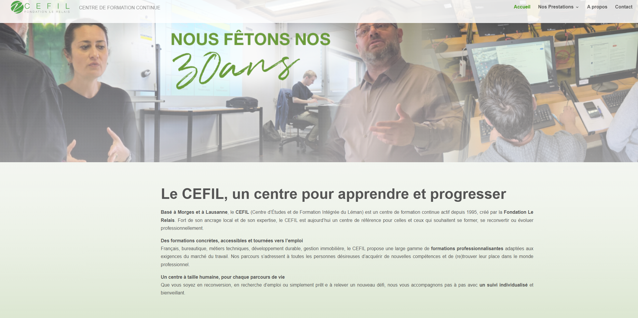 30 ans du CEFIL - relais.ch